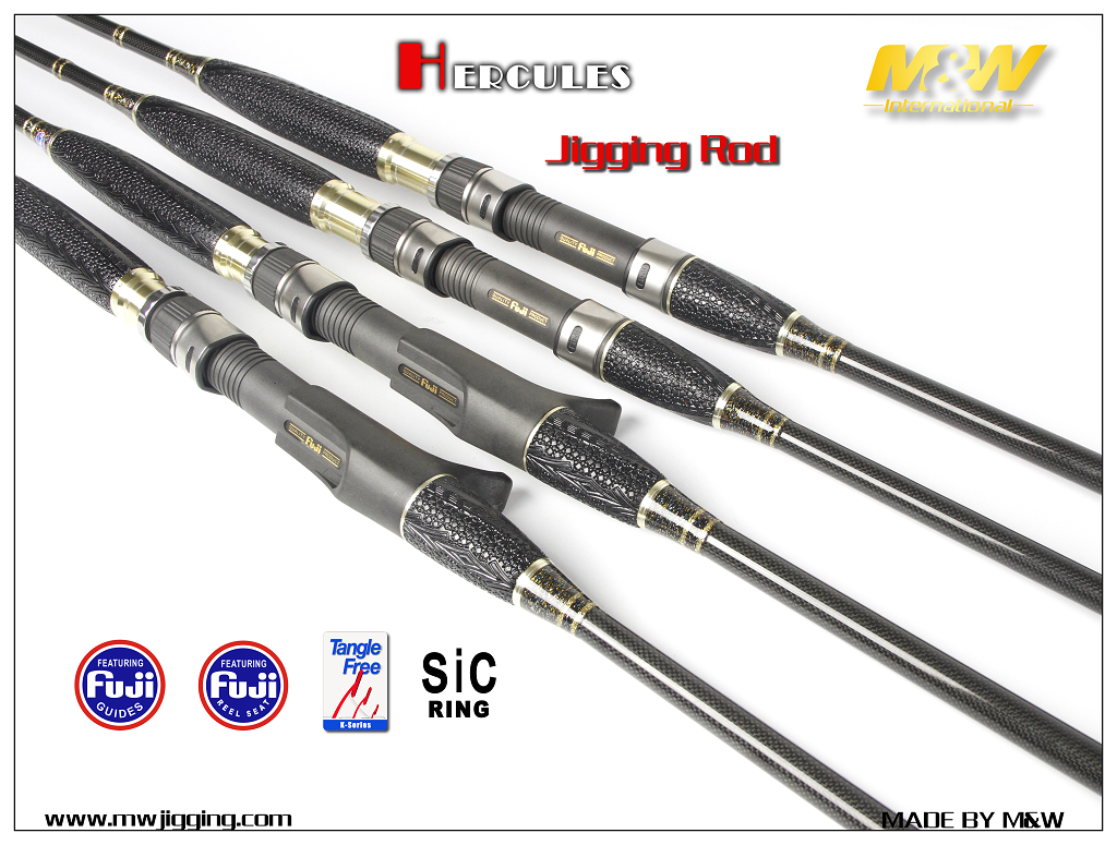 Hercules Jigging Rod - Jigging Rod - Rod - Products - M&W Fishing ...