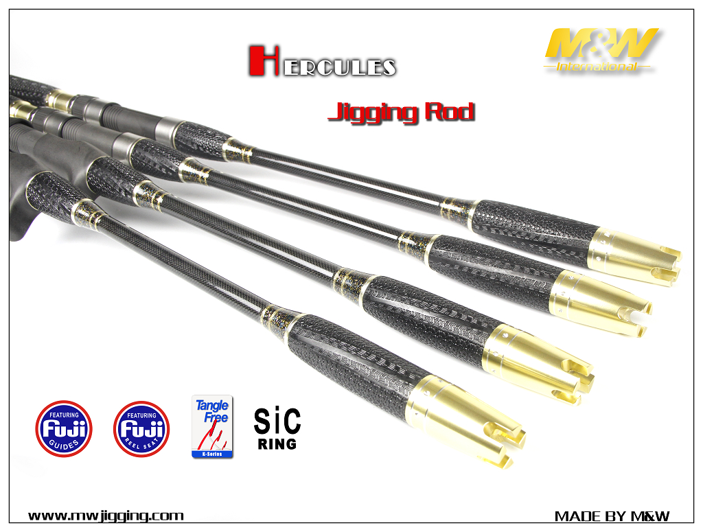 Hercules Jigging Rod - Jigging Rod - Rod - Products - M&W Fishing ...