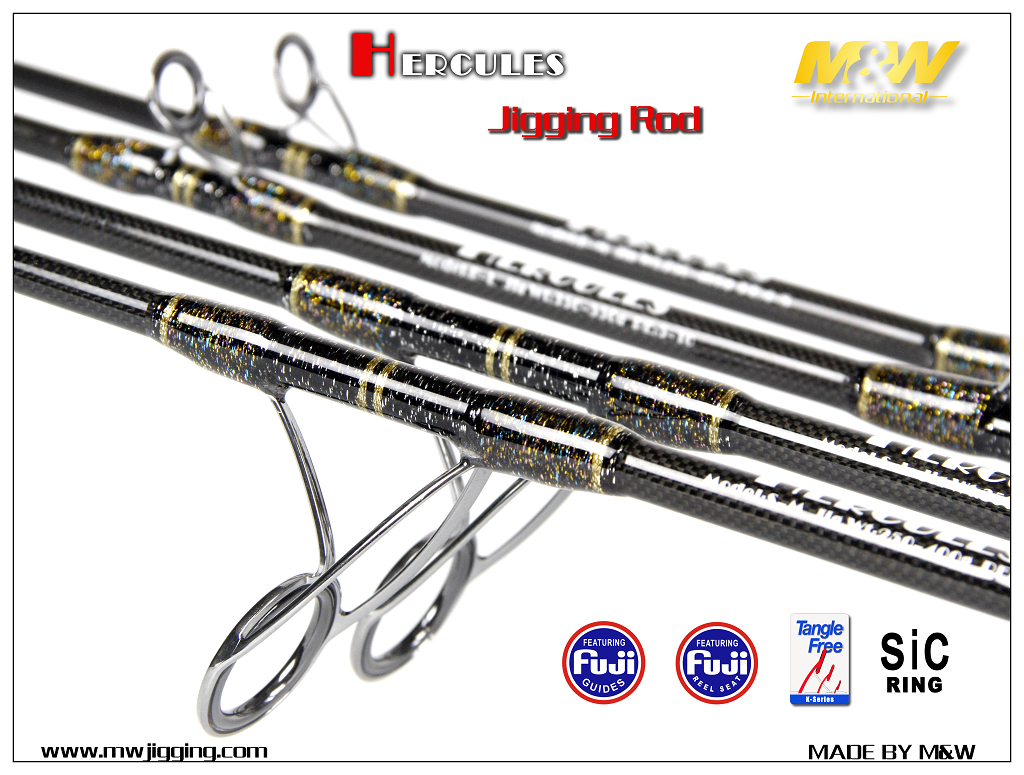 Hercules Jigging Rod - Jigging Rod - Rod - Products - M&W Fishing ...