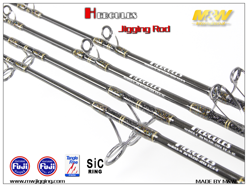Hercules Jigging Rod - Jigging Rod - Rod - Products - M&W Fishing ...