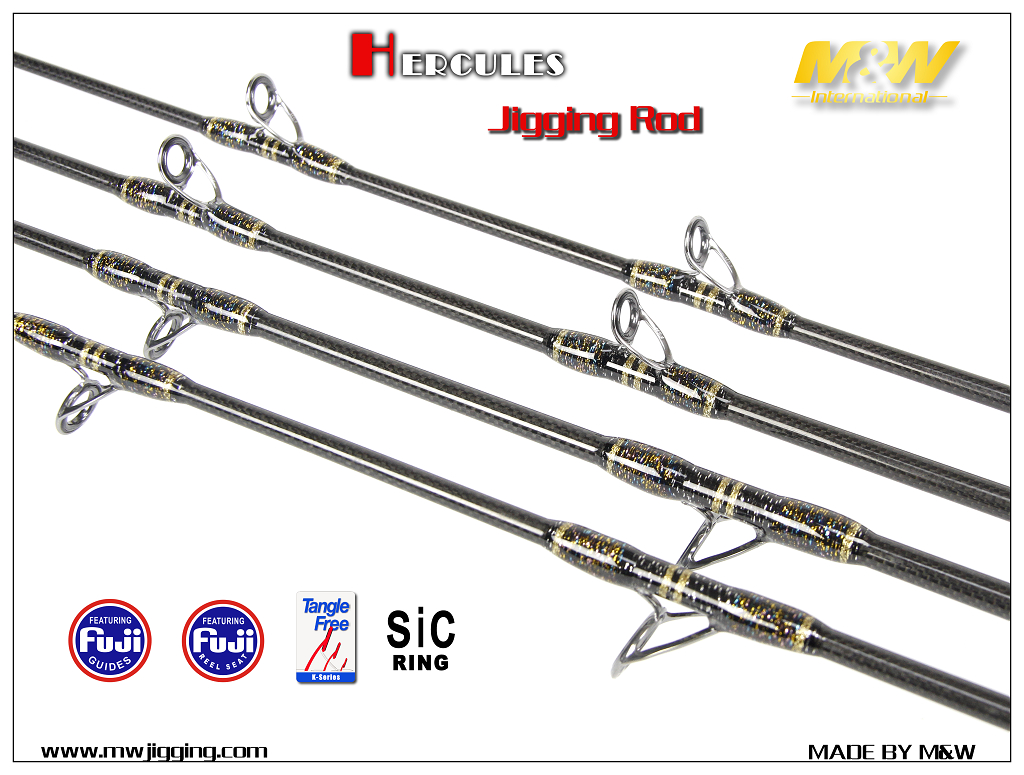 Hercules Jigging Rod - Jigging Rod - Rod - Products - M&W Fishing ...
